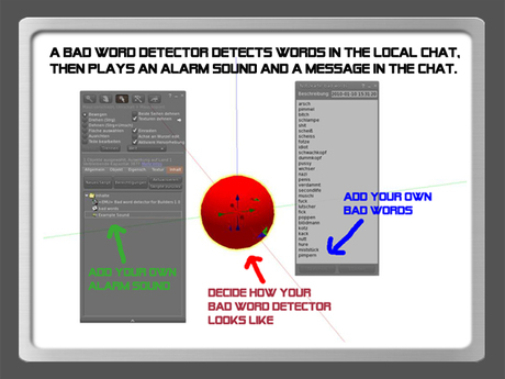 Second Life Marketplace - Script Bad word detector 1.0