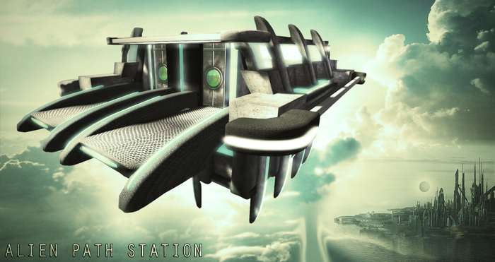 Second Life Marketplace - ALIEN PATH STATION