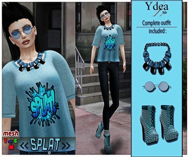 Second Life Marketplace Ydea Summer Outfit 4