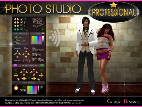 Second Life Marketplace - ::CreaTive DesiGn'S:: 0062 - Photo Studio ...