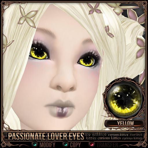 Second Life Marketplace - =^.^= Curious Kitties - Passionate Lover Eyes ...