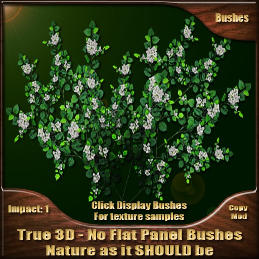 Second Life Marketplace - -LC- Bush T2 - Pack of 9