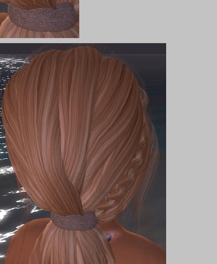 Second Life Marketplace - Grey Elastic Hair Band (with resizer script ...