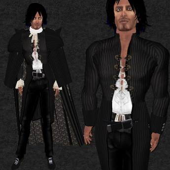 Second Life Marketplace - Captain Sans Pitie_Complete outfit_Pirate ...