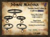 Second Life Marketplace - ~DM~ Turian Steel Collar and Cuff Set (Male)