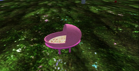 Second Life Marketplace - prim baby bassinet 2