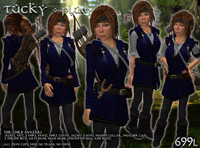 Second Life Marketplace - *FF* Tucky Plum