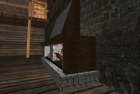 Second Life Marketplace - Fireplace Medival big