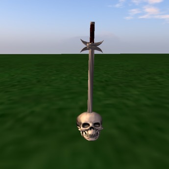 Second Life Marketplace - Falix Sword in skull display