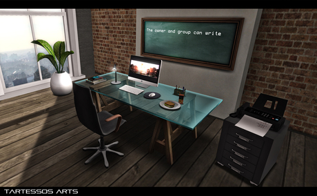 Second Life Marketplace - ::TA Project Office Set Complete - Transfer