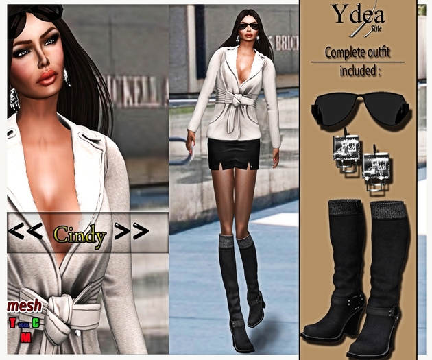 Second Life Marketplace Ydea Cindy Outfit