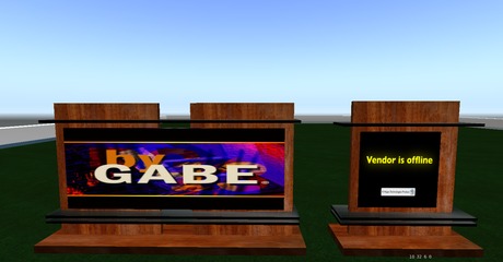 Second Life Marketplace - Large and Small Store Vendor Display Boards ...