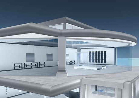Second Life Marketplace - The Silver Abyss Mesh Prefab