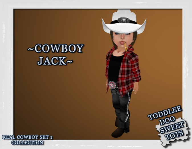 Second Life Marketplace - ~*Sweet Tots*~TD ~ RCB1 ~Cowboy Jack