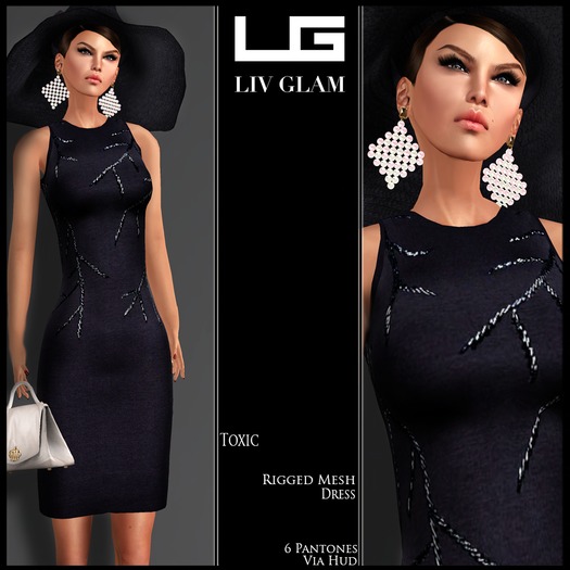 Second Life Marketplace - [LG] Boutique-[Summer 13] Toxic Dress Hud 1