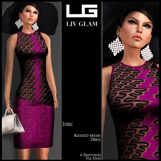 Second Life Marketplace - [LG] Boutique-[Summer 13] Toxic Dress Hud 2