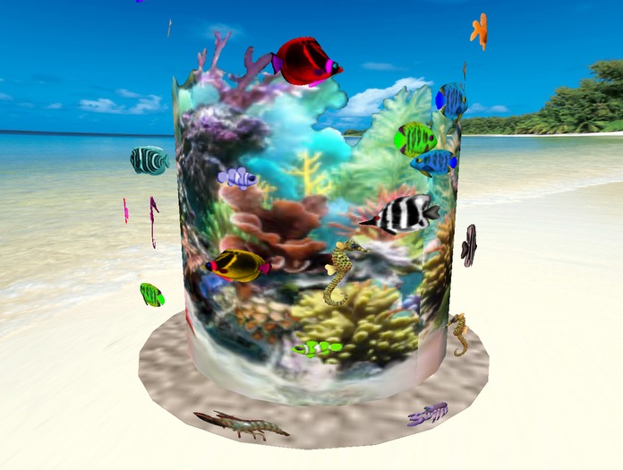 Second Life Marketplace - 7 SEAS FISH GARDEN AQUARIUM