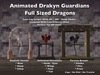 Second Life Marketplace - !SSD ~ Fantasy ~ Drakyn Guardians (Red Black ...