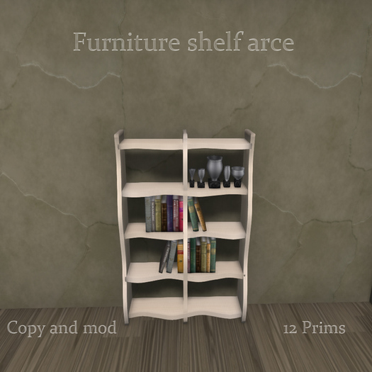 Second Life Marketplace - furniture shelf arce