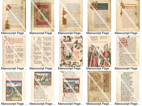 Second Life Marketplace - *Kismet* Medieval Manuscript Textures (15)