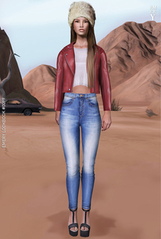 Second Life Marketplace - Emery - Biker Jacket Amadeus Parrot