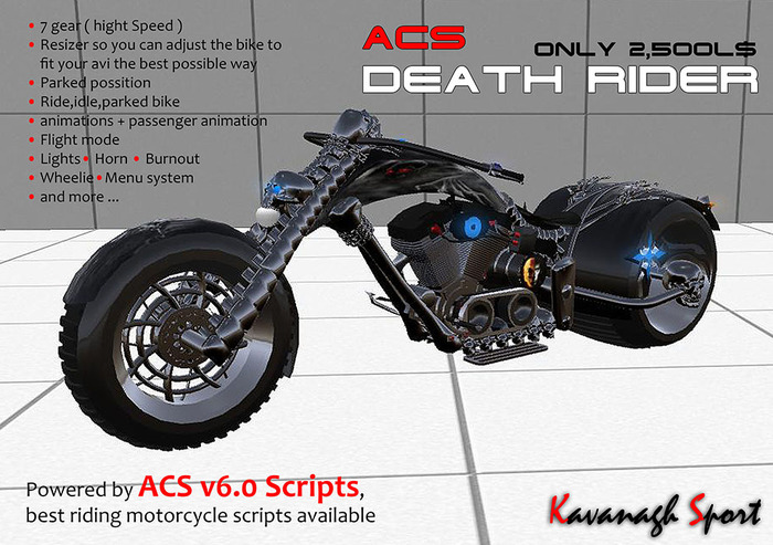 Second Life Marketplace - ACS Death Rider v 1.1