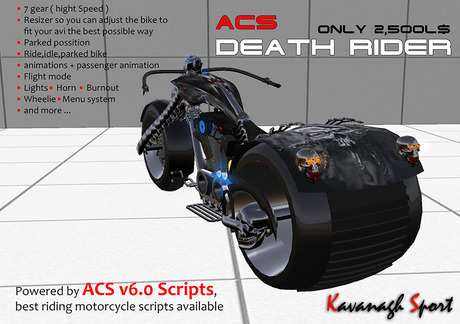 Second Life Marketplace - ACS Death Rider v 1.1