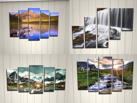 Second Life Marketplace - Wall Art Landscapes Mega Pack