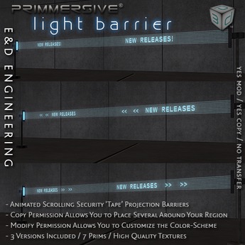 Second Life Marketplace - New Releases - Light Barrier v2 Security ...