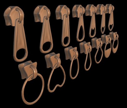 Second Life Marketplace - Zipper tabs : FULL PERMS sculpt maps with shades