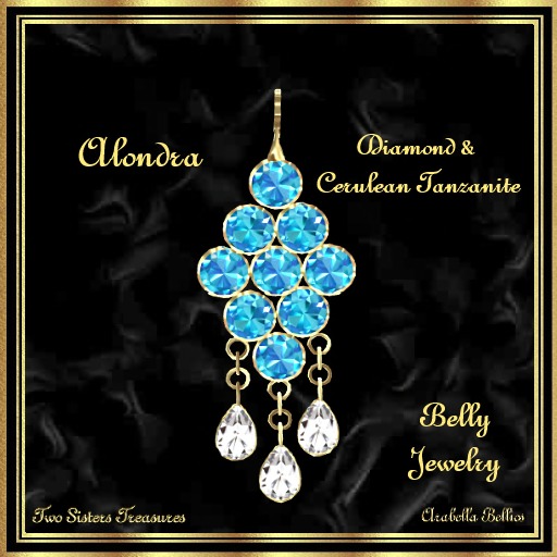 Second Life Marketplace - TST - ALONDRA DIAMOND CERULEAN BLUE TANZANITE ...