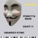 Second Life Marketplace - PROMO- V for Vendetta MASK ( %100 Mesh High ...