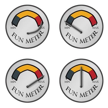 Second Life Marketplace - Fun Meter (Wearable, Clickable) (Boxed)