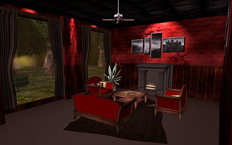 Second Life Marketplace - Dark Minimalist Home