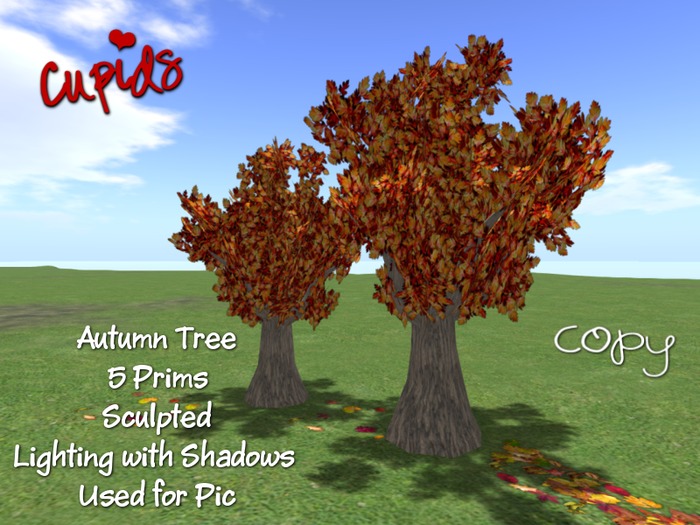 Second Life Marketplace - Autumn Tree Copiable old oak --- special ...