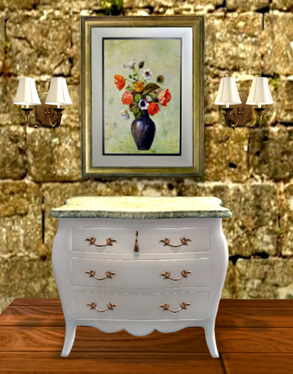 Second Life Marketplace - White Bombe Chest COPY