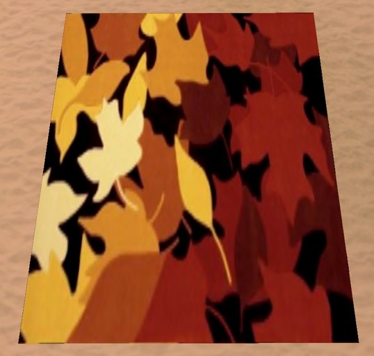 Second Life Marketplace - Rug 18 - Autumn leaves