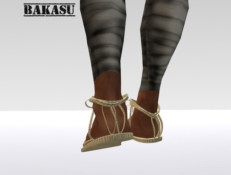 Second Life Marketplace - Bakasu - Samurai Sandals - Waraji