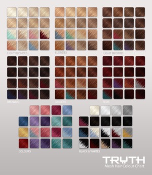 Second Life Marketplace - TRUTH HAIR Rocky (Mesh Hair) - DEMO