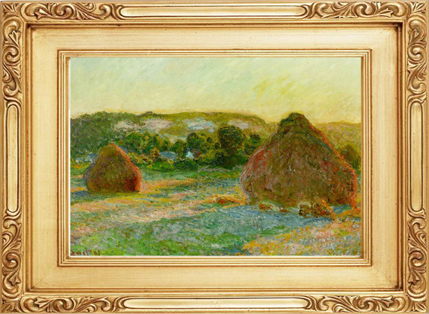 Second Life Marketplace - Claude Monet - Wheatstacks (End of Summer)