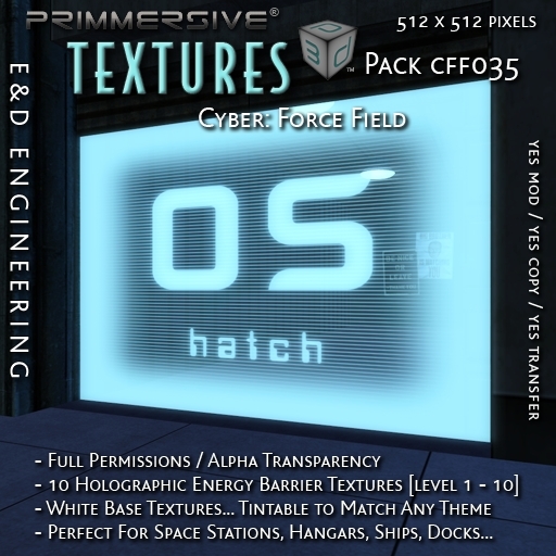 Second Life Marketplace - [CFF035] 10 Holographic Projection Energy ...