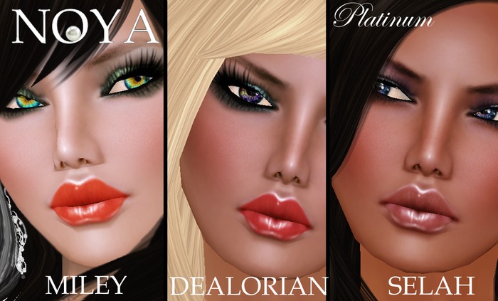 Second Life Marketplace - **NOYA** [1 WEEK 70% SALE] 3 Female Model ...