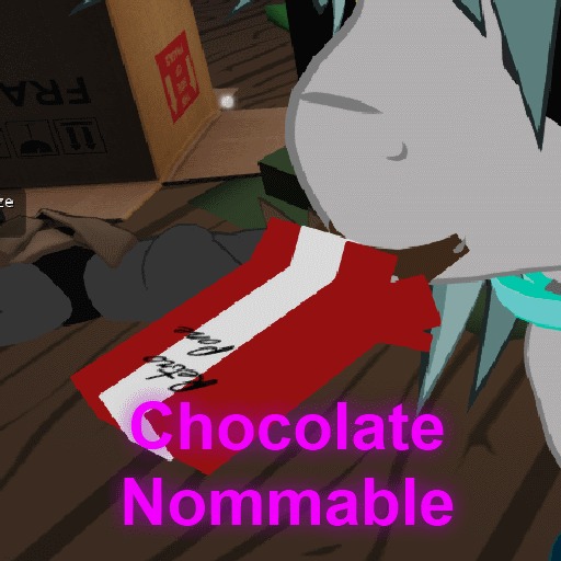 Second Life Marketplace - Choccie Bar Nommable (Fitted for EP Pony)
