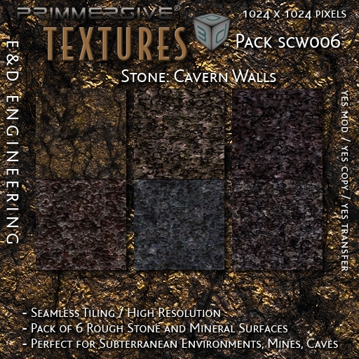 Second Life Marketplace - [SCW006] 6 1024px Seamless Rough Stone Rock ...