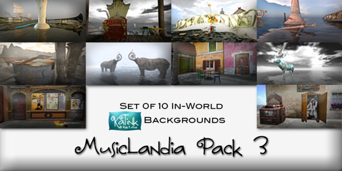 Second Life Marketplace - KaTink - MusicLandia Pack 3