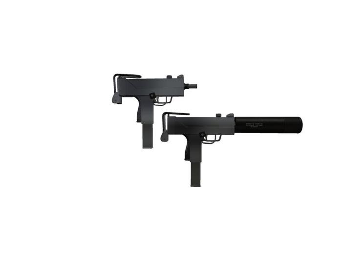 Second Life Marketplace - Mac-10 Dual Guns & Thighs Belts DCS, CCS and ...