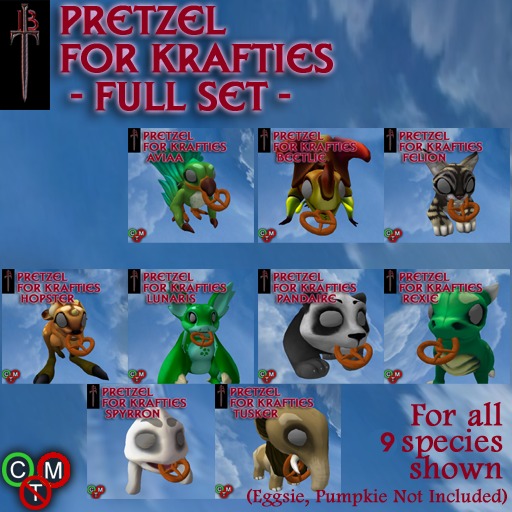 Second Life Marketplace Pretzel For Krafties Full Set