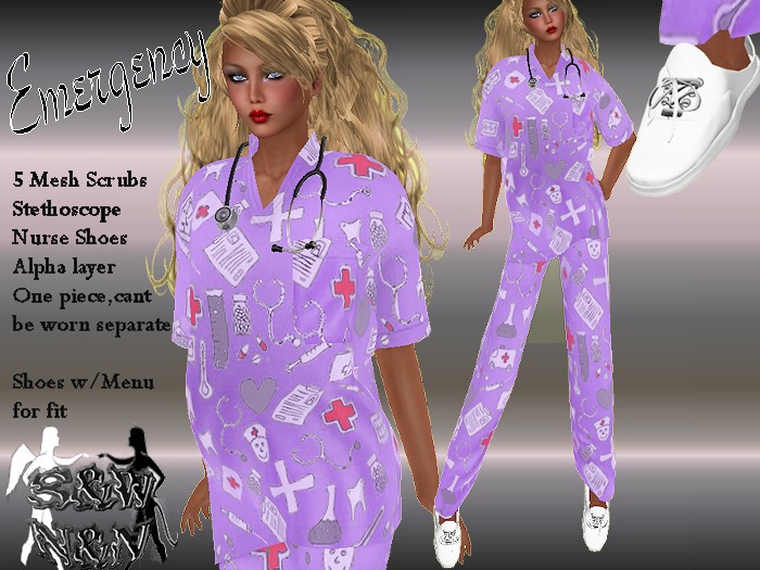 Second Life Marketplace - Emergency (purple)