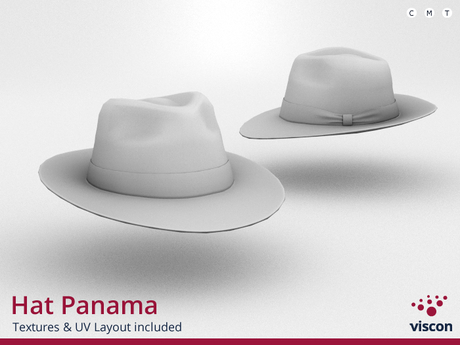Second Life Marketplace - *viscon* Mesh Hat Panama