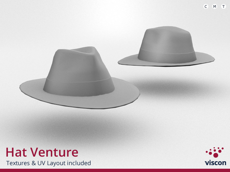 Second Life Marketplace - *viscon* Mesh Hat Venture